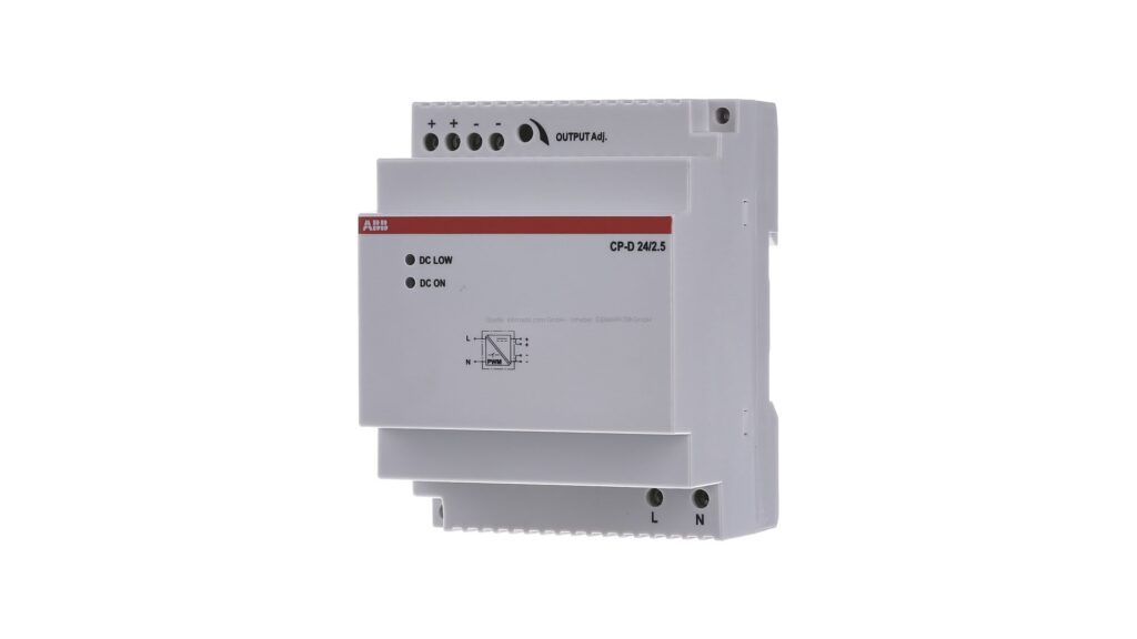 CP-D24/2.5 ABB POWER SUPPLY 100-240VAC - OUTPUT 24VDC/2.5A 1SVR427044R0200