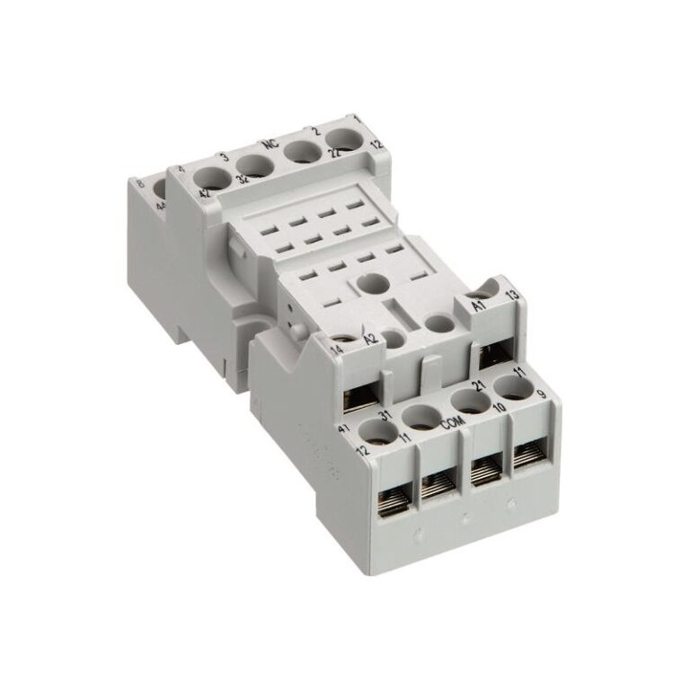 CR-M2SS ABB BASE MINI RELAY, 8 PINS FOR MINIATURE RELAYS TYPE CR-M ...
