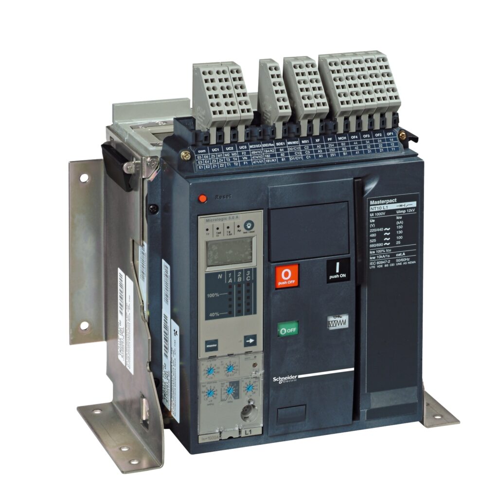 MASTERPACT NT12H1Scheinder circuit breaker Masterpact NT12H1 - 1250 A ...