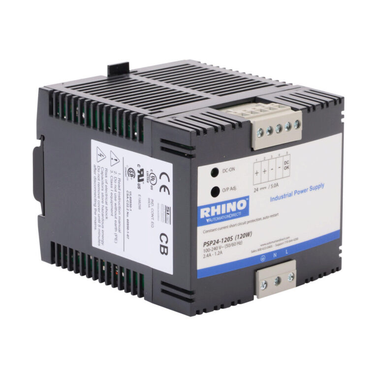PSP24-120S RHINO SELECT PSP series switching power supply, 24-28 VDC ...