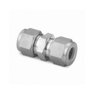 SS-8M0-6 Swagelok Stainless Steel Tube Fitting, Union, 8 mm Tube OD.