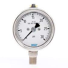 WIKA 9251740 Wika Type 23X.30 - Solid-front Safety Case Pressure.Gauges.Model: 233.30 ...