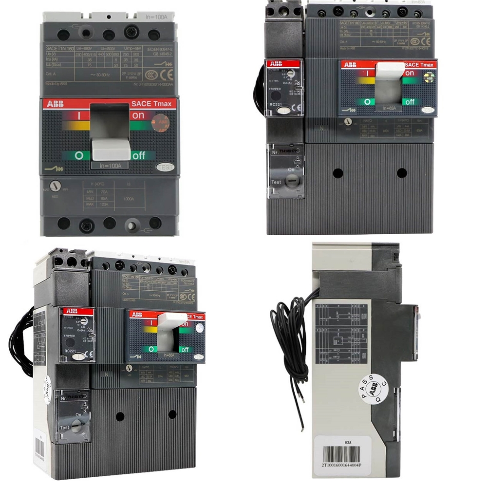 1SDA054413R1 ABB BREAKER TMAX T5H 630 FIXED THREE-POLE WITH FRONT TERMINALS AND SOLID-STATE ...