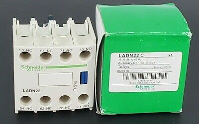 LADN22C Schenider electric Auxiliary contact block, TeSys Deca, 2NO ...