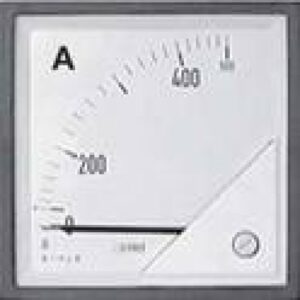 F96EA 400/0,5A SCALE 0-400A FRER CT Input Ammeter 96x96 AC 90°.