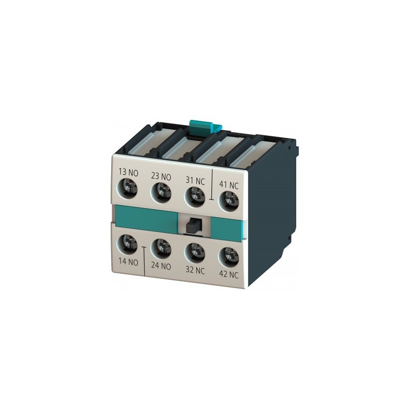 3RH1921-1FA22 3RH1921-1FA22 Siemens Attachable block, 4-pole, 2 NO + 2 NC, EN 50005 ! Phased-out ...