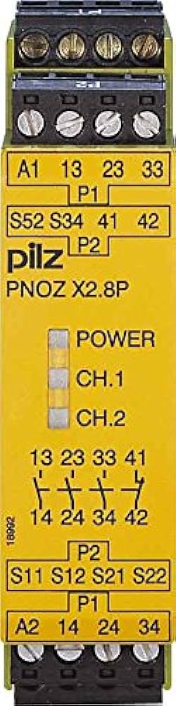 787302 PILZ 787302 PILZ PILZ SAFETY RELAY ,PNOZ X2.8P 3N/O 1N/C ,24V AC/DC