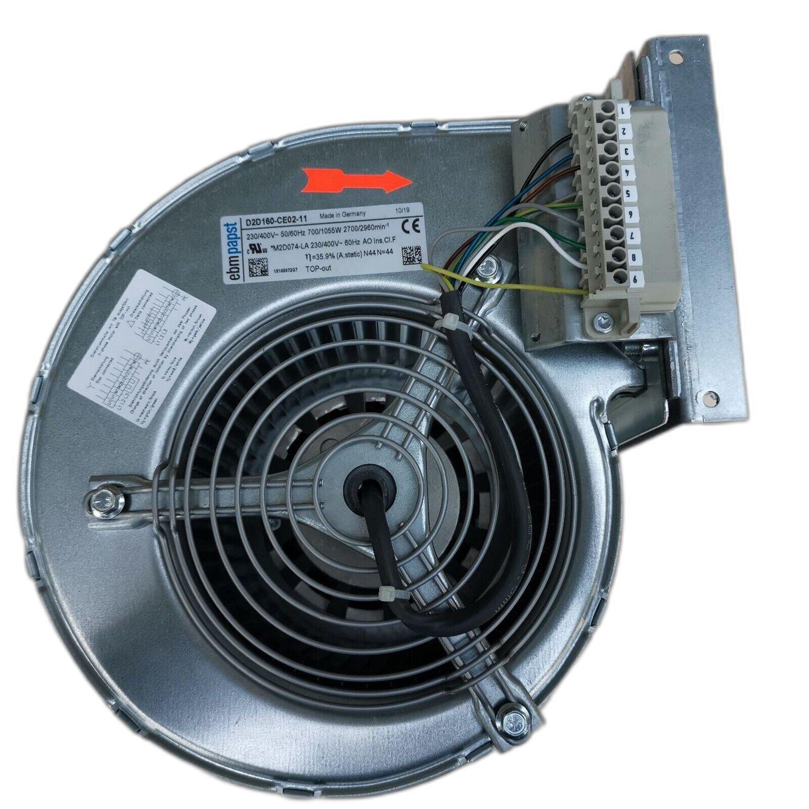 D2D160-BE02-11 D2D160-BE02-11 EBM PAPST CENTRIFUGAL FAN, 230/400V, 50 ...