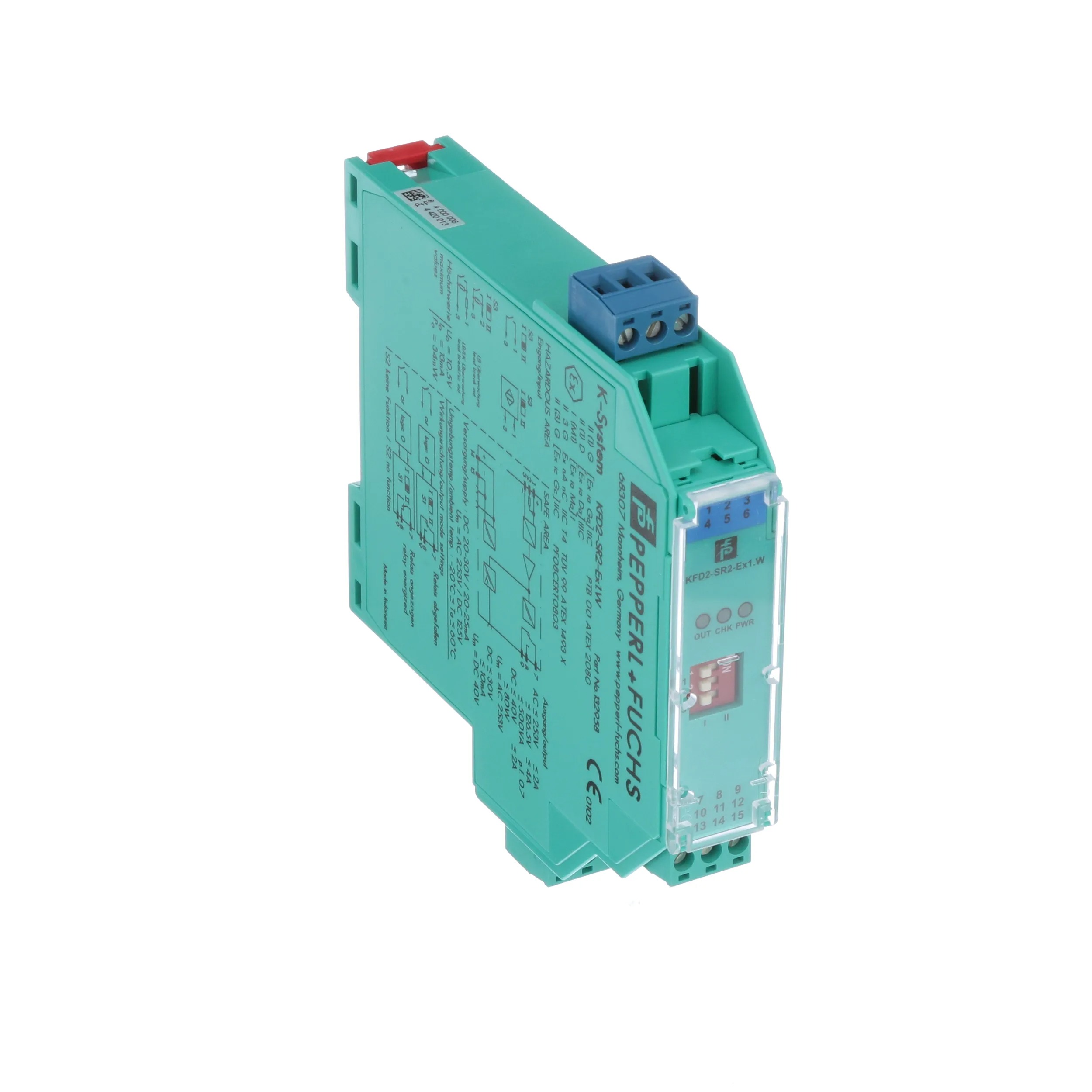 KFD2-SR2-Ex1.W KFD2-SR2-Ex1.W Pepperl Fuchs Switch Amplifier 1-channel ...