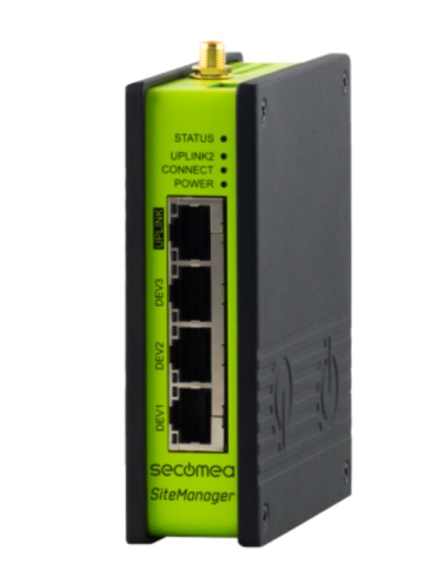 1539-4G Global Secomea SiteManager 1539-4G Global, 3 x LAN, 10 Agents ...