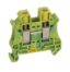 3044173 DIN Rail Terminal Blocks UT 10-PE GROUND TERM BLOCK